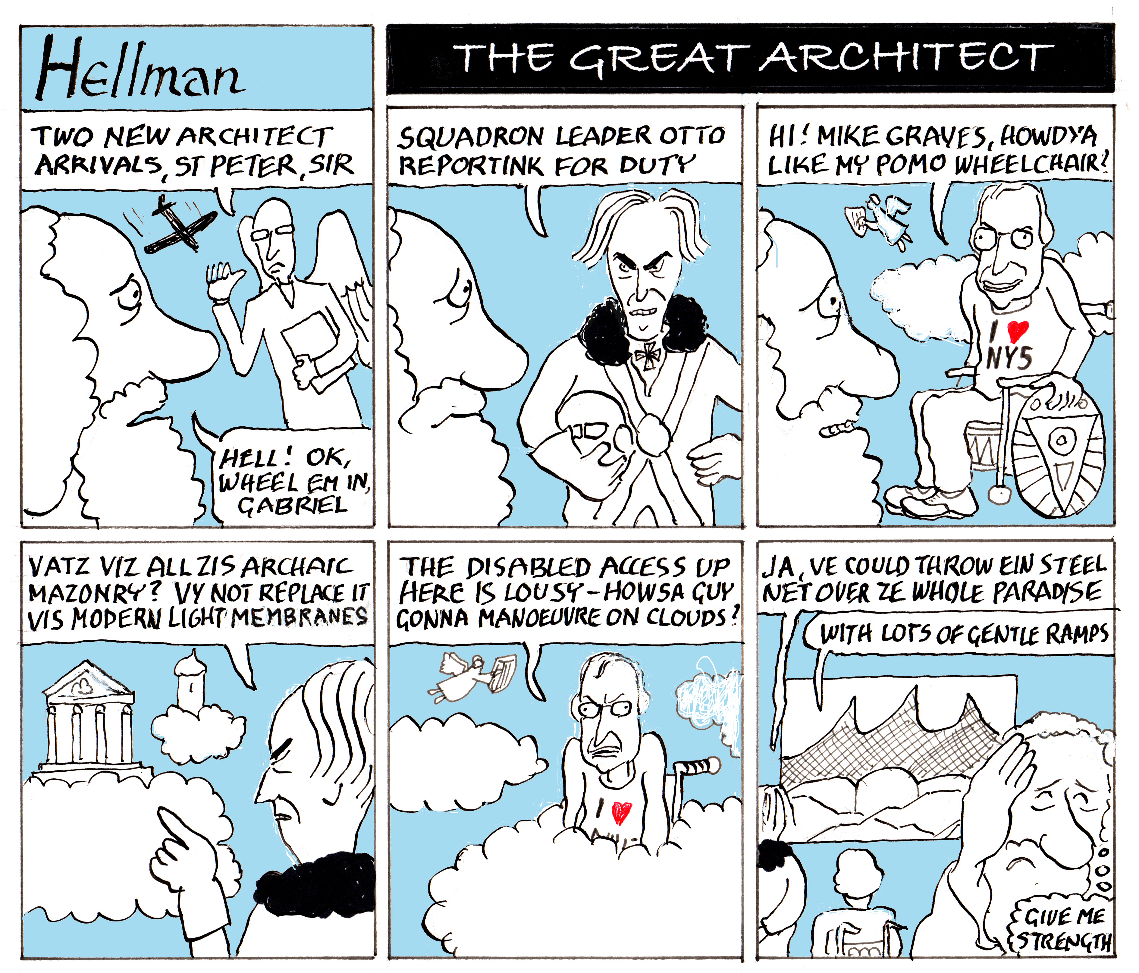 Hellman cartoon