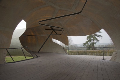 London's 2014 Serpentine Pavilion arrives in new rural home