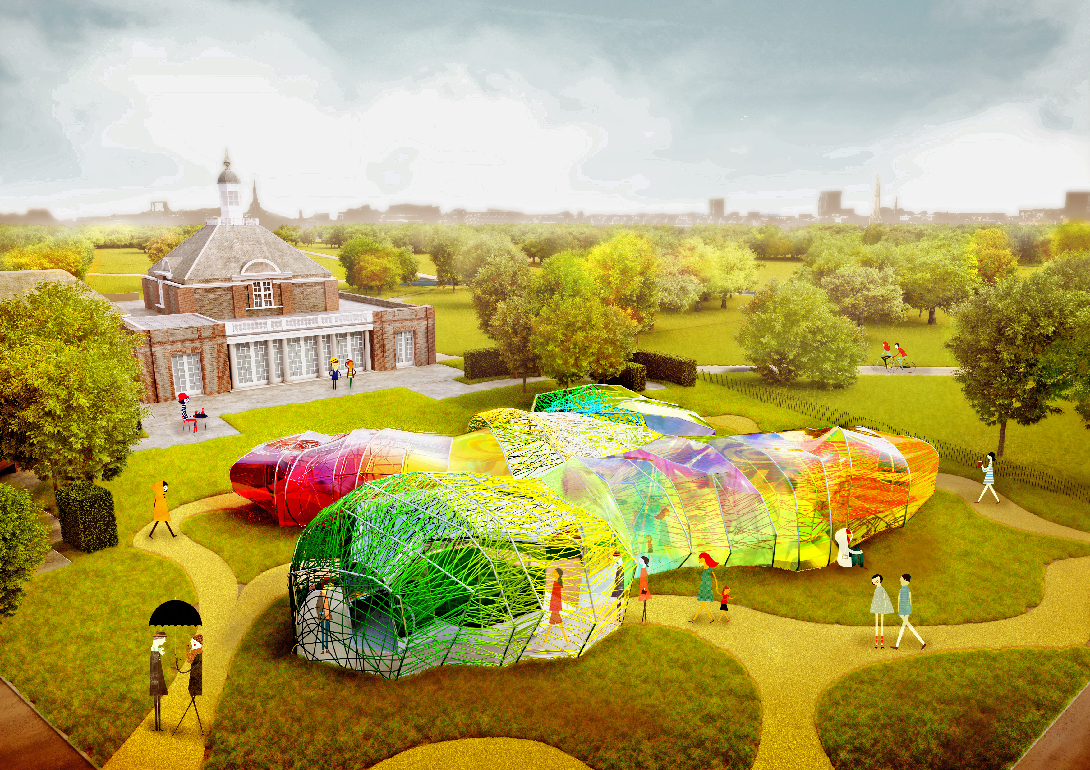 Revealed first images of 2015 Serpentine Pavilion