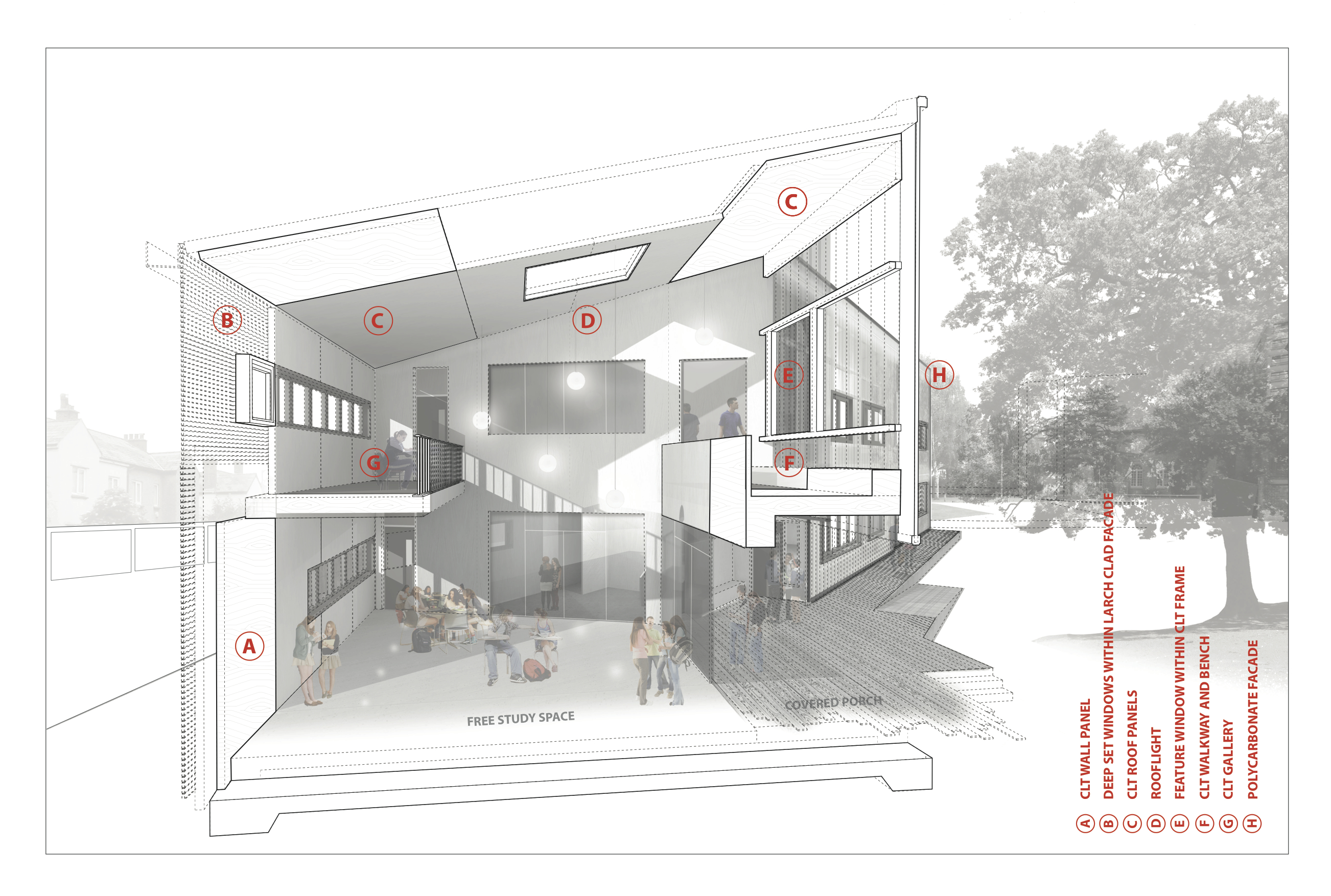 Graveney 6th Form by Urban Projects Bureau