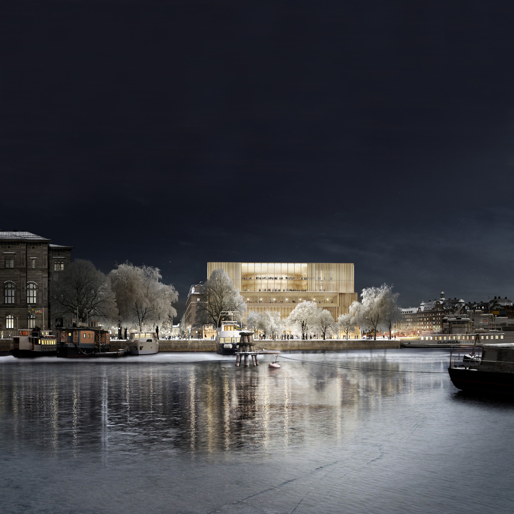 Chipperfield reveals reworked Nobel Centre plans