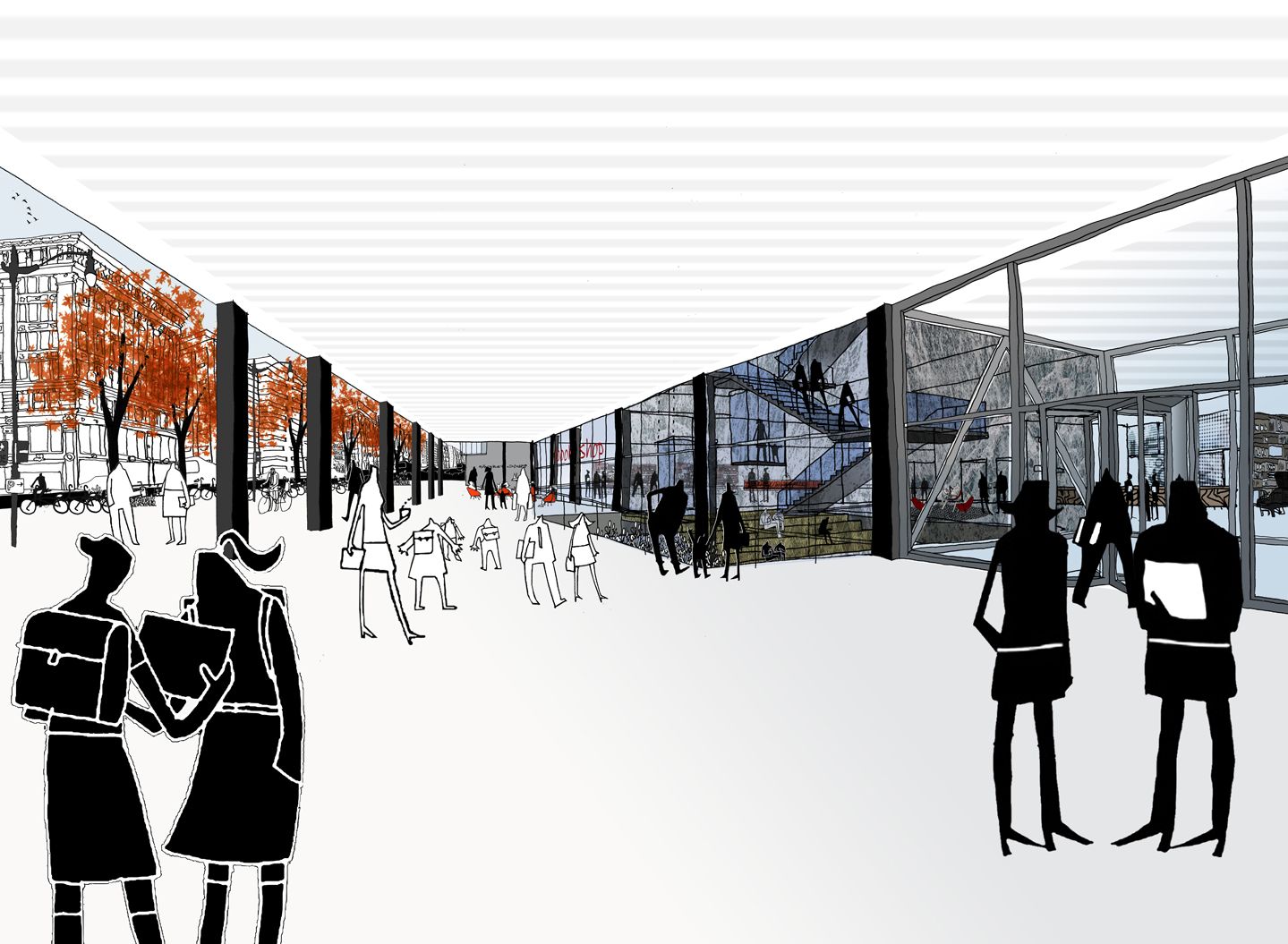 Revealed: Mecanoo’s designs for Mies' Washington DC library
