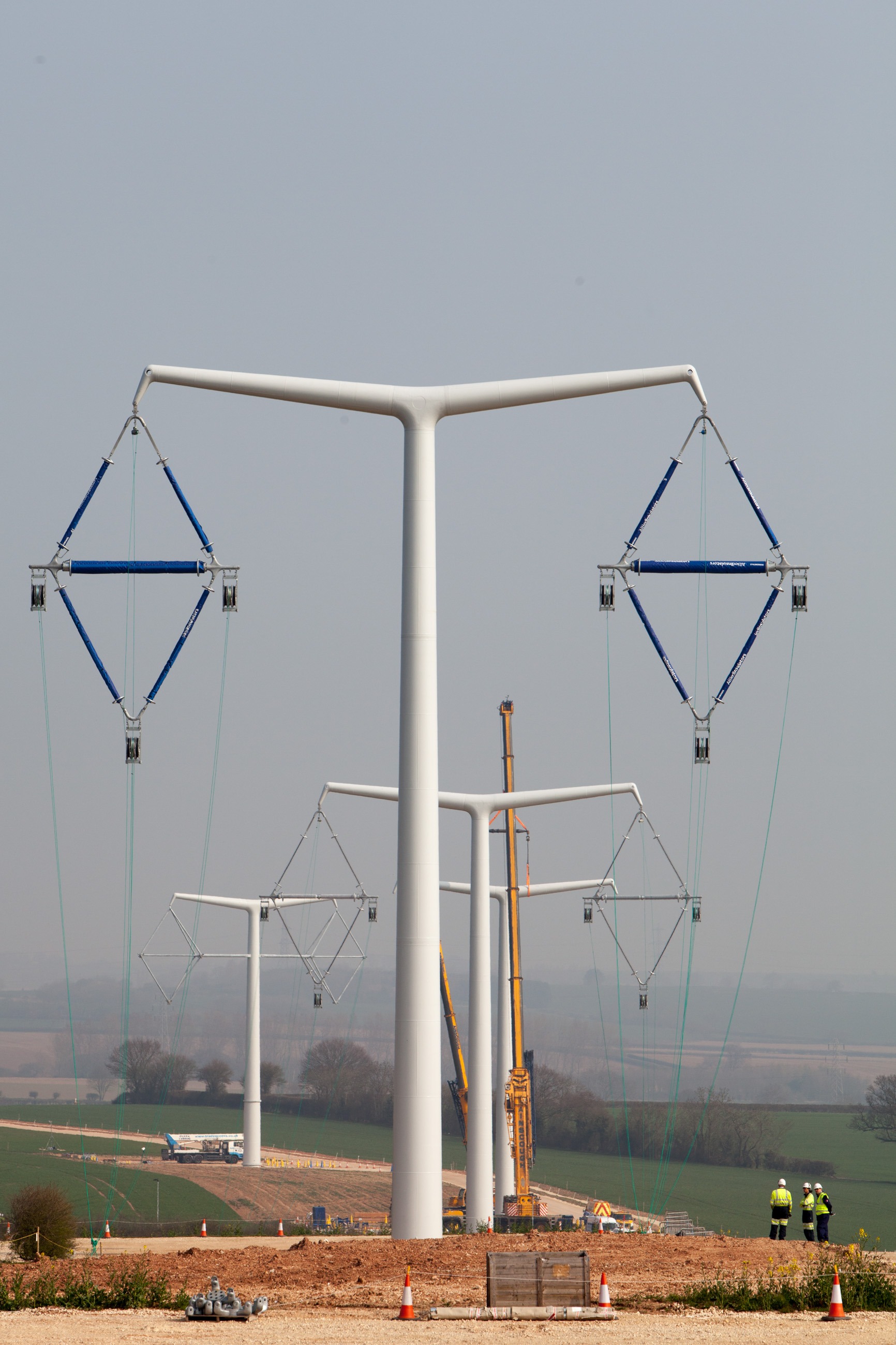 First of Bystrup’s T-Pylons completes