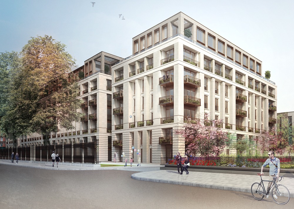 Squire and Partners' Chelsea Barracks first phase approved