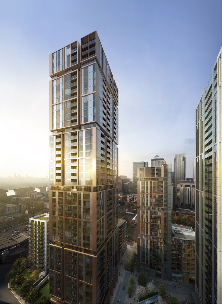 Rolfe Judd wins planning for Millharbour tower