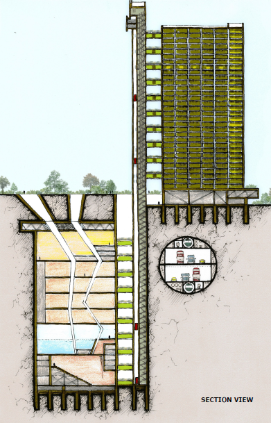 Trellick Tower goes underground in latest comp entry