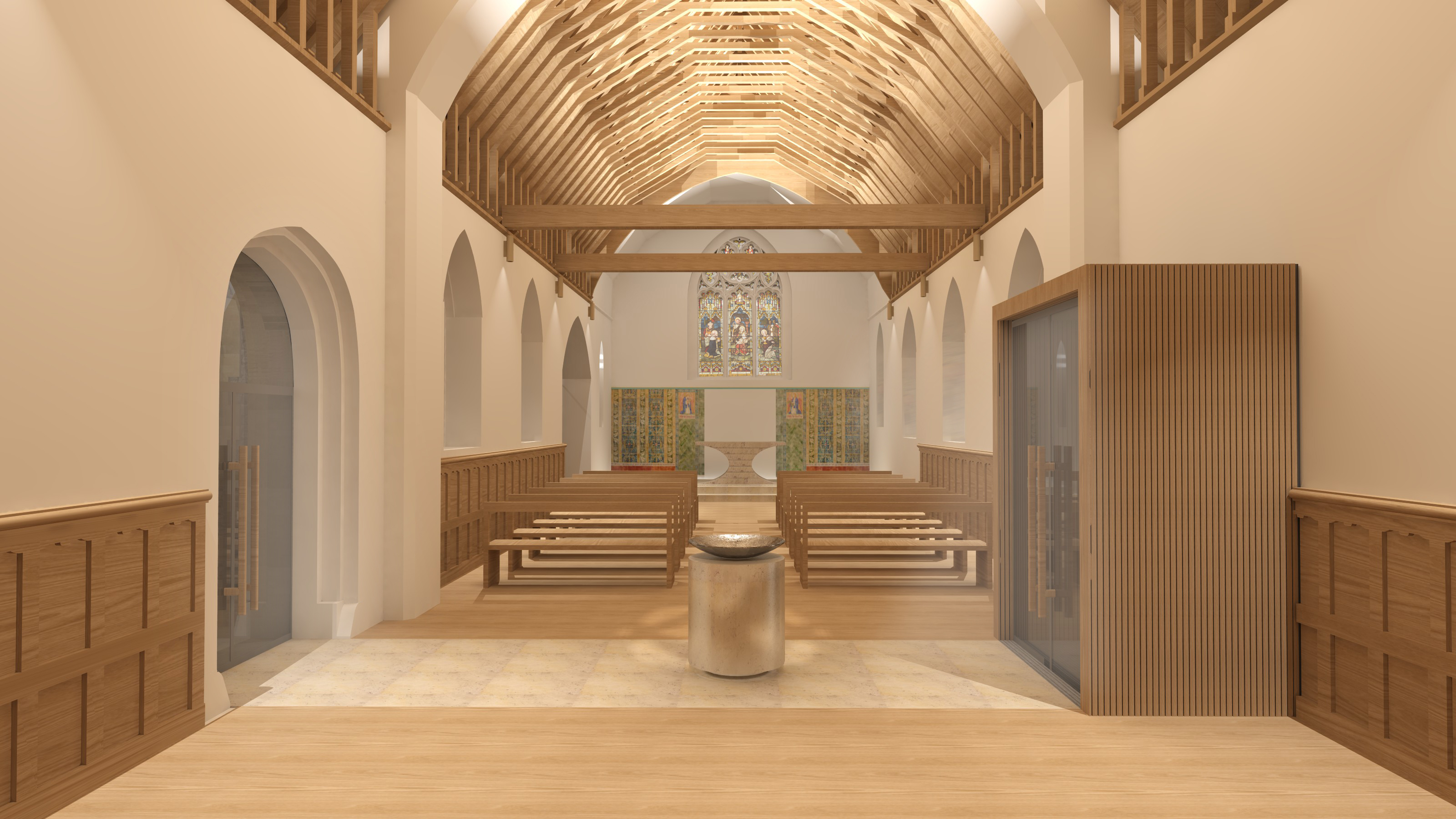 Design Engine reveals Winchester chapel plans