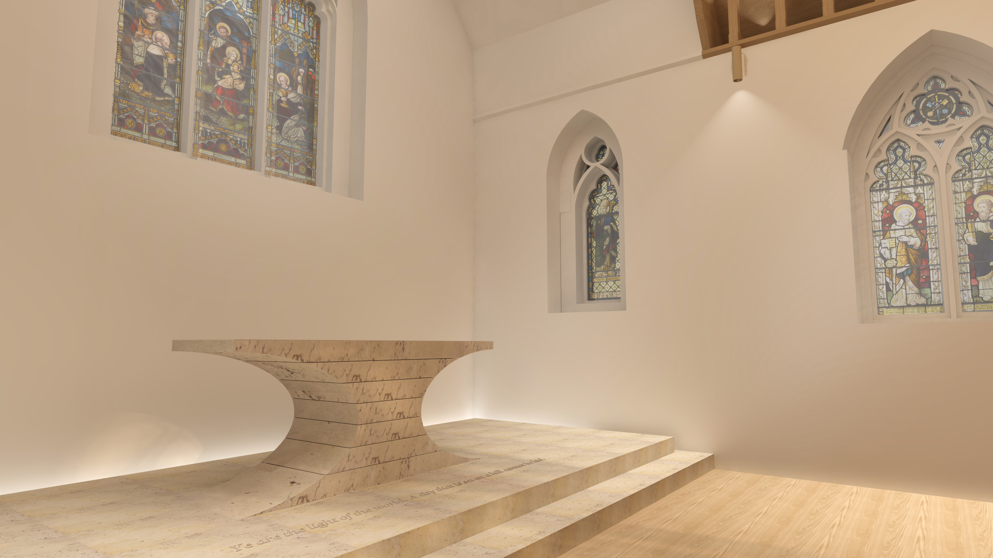 Design Engine reveals Winchester chapel plans