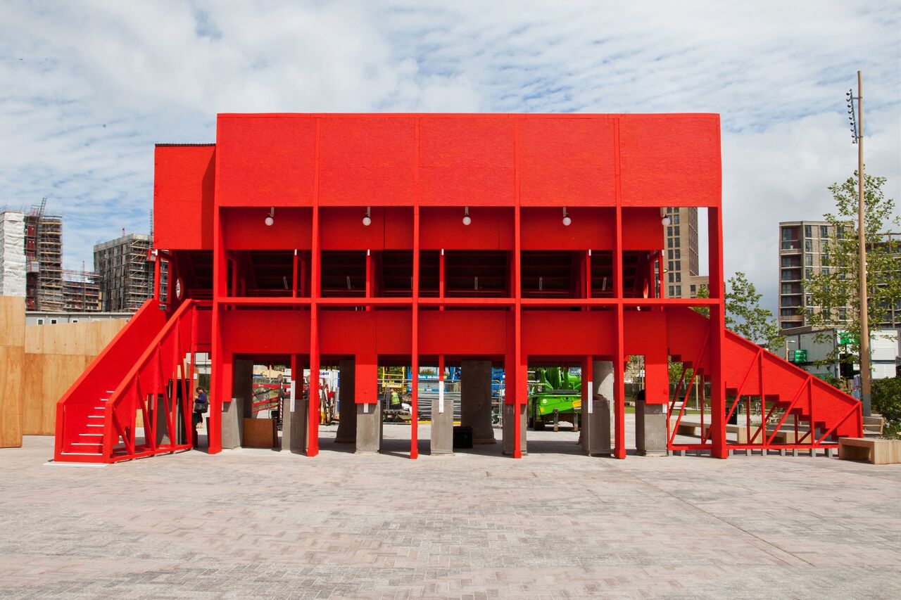 Irish pavilions for London Festival of Architecture complete
