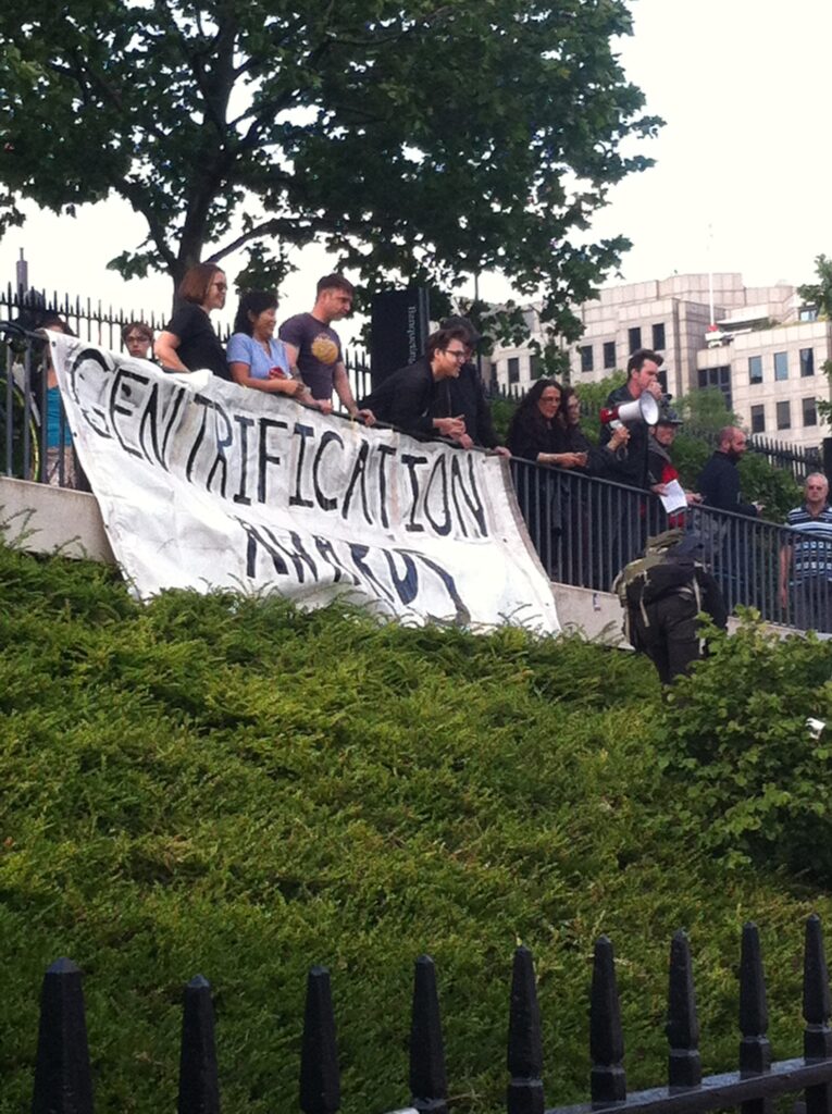 The ethics of regeneration: architects react to protest claims