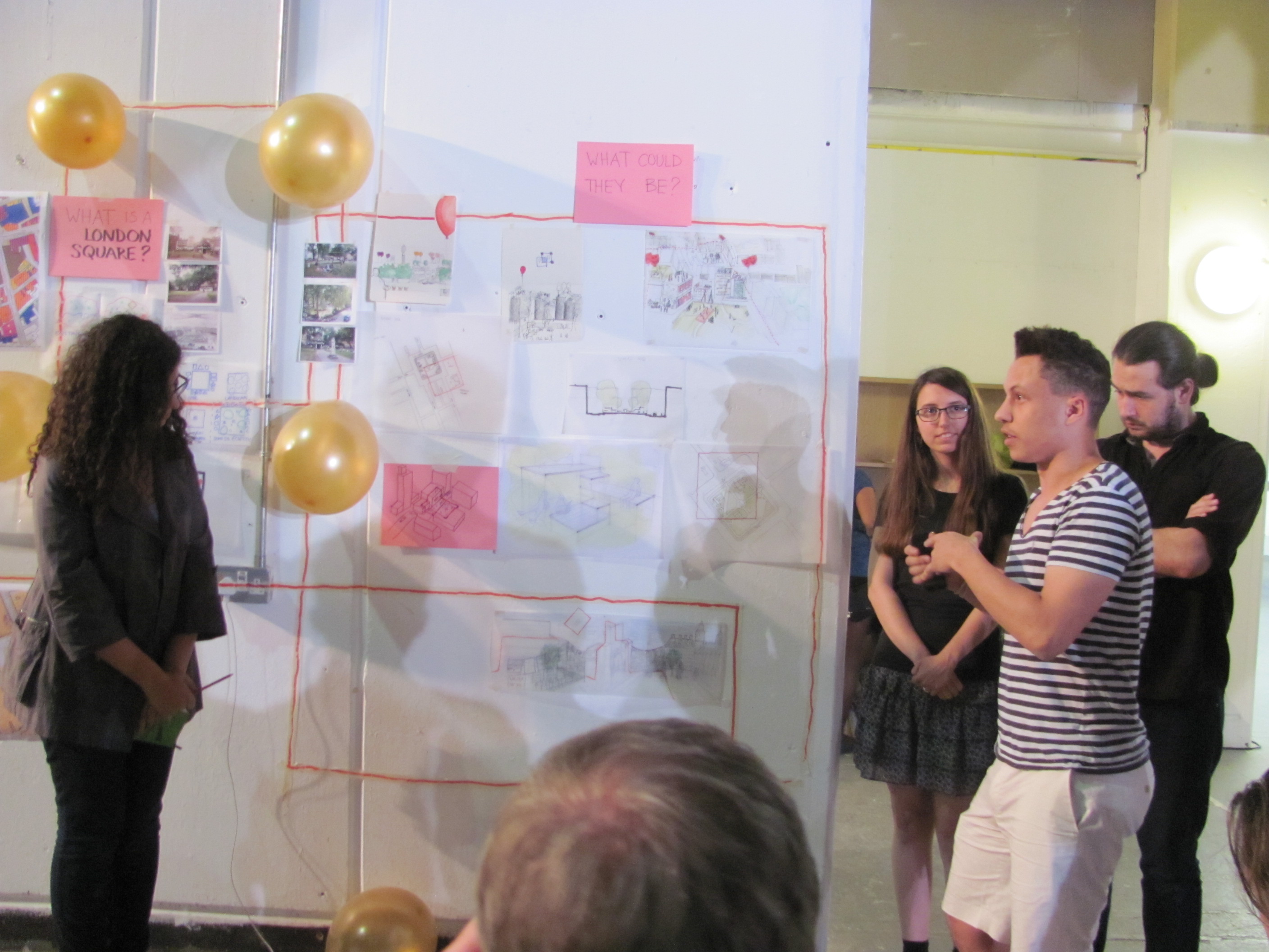 WAF London Student charrette: the future of London’s squares