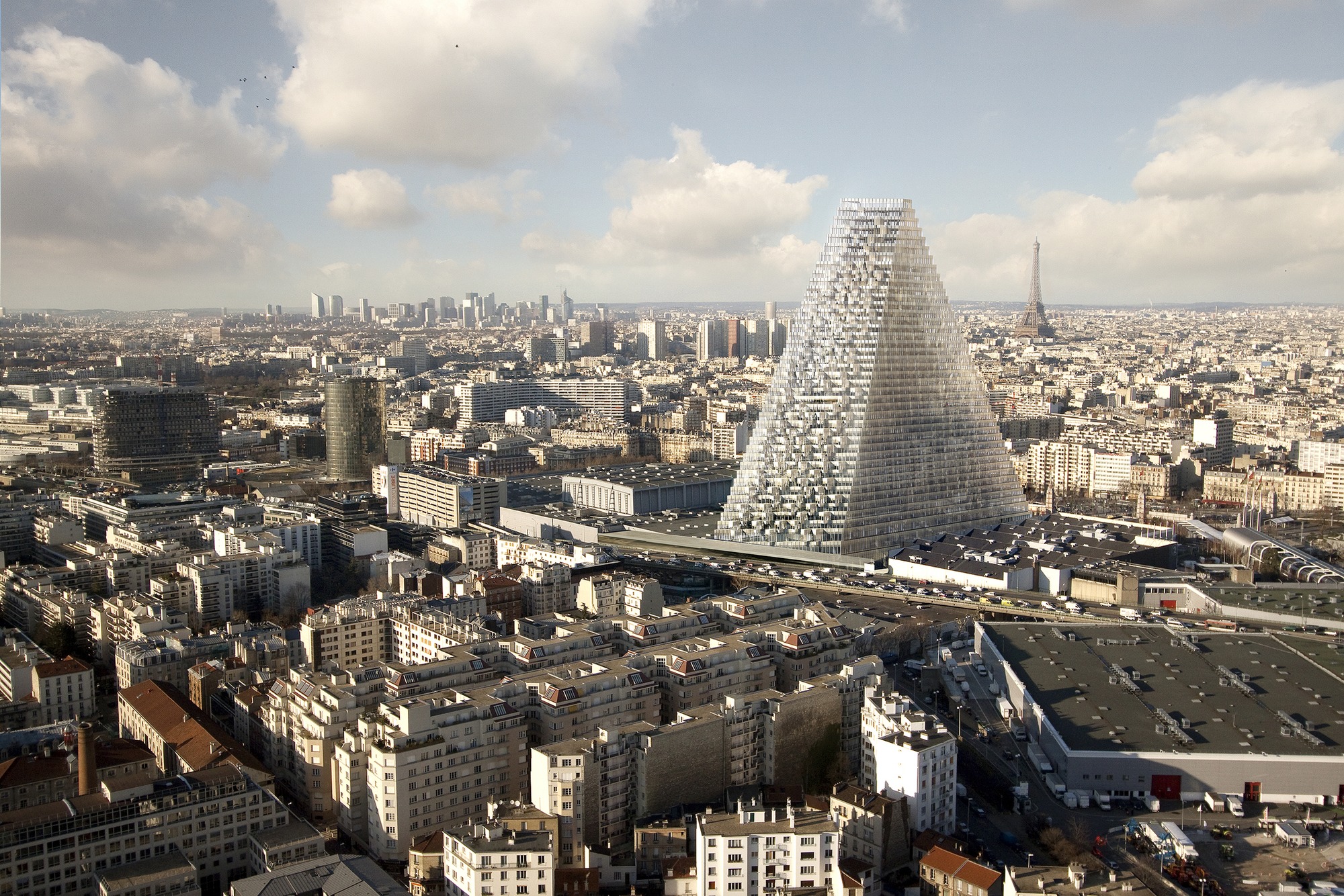Paris u-turns on Herzog & de Meuron 'triangle tower'