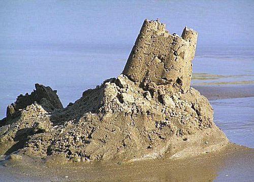 Sandcastles hit by tide of destruction