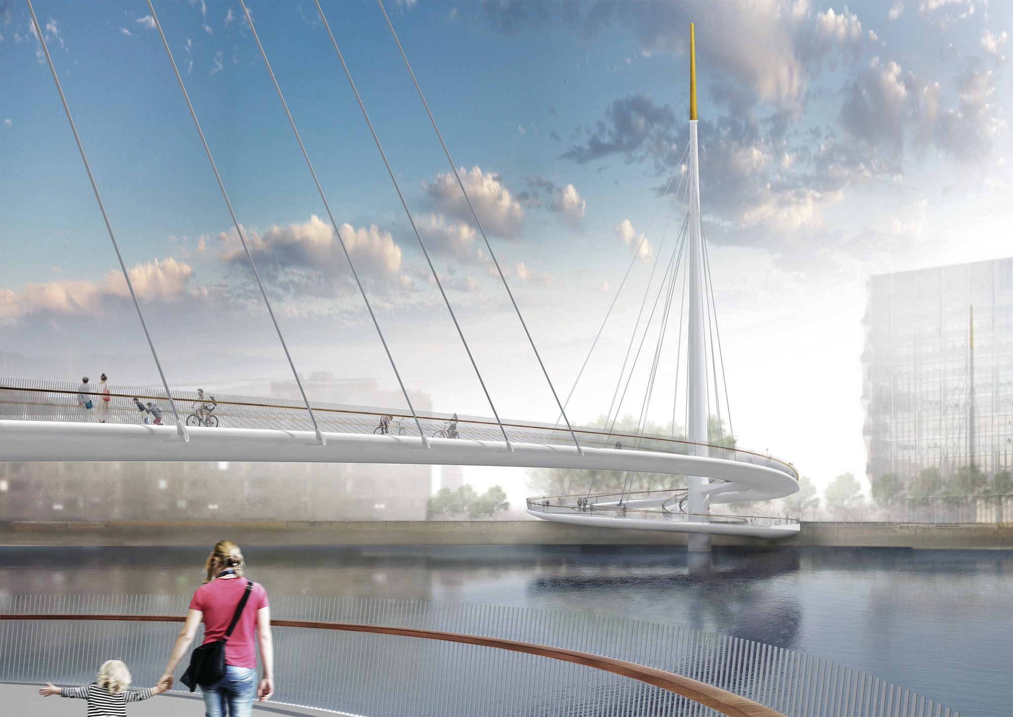 Bystrup and Snell set for Nine Elms bridge win
