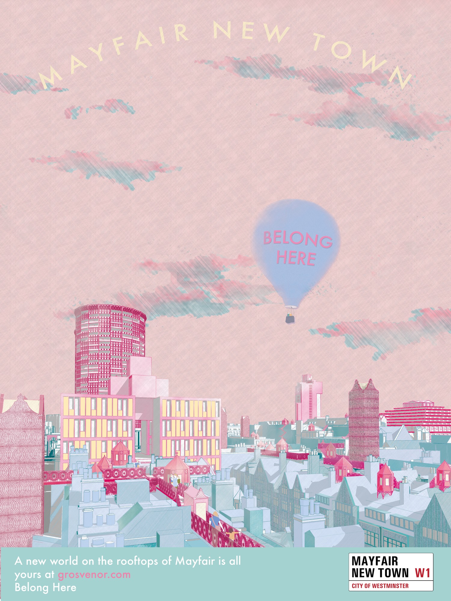 Architecture student reveals vision for ‘Mayfair New Town’