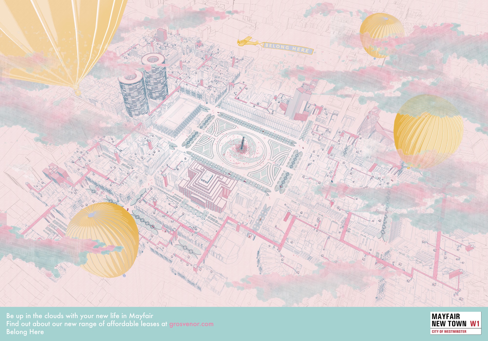 Architecture student reveals vision for ‘Mayfair New Town’