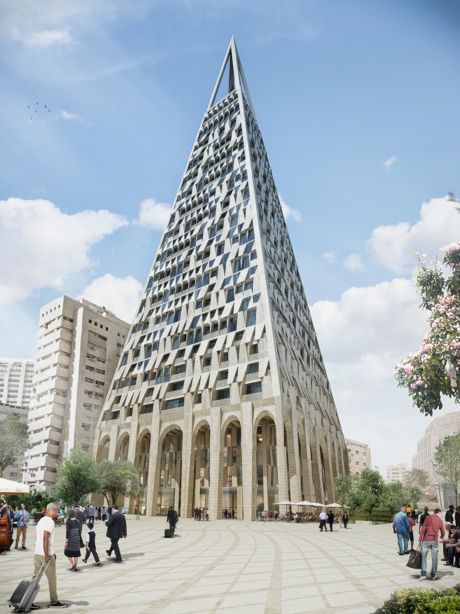 Libeskind’s Jerusalem pyramid gets go-ahead