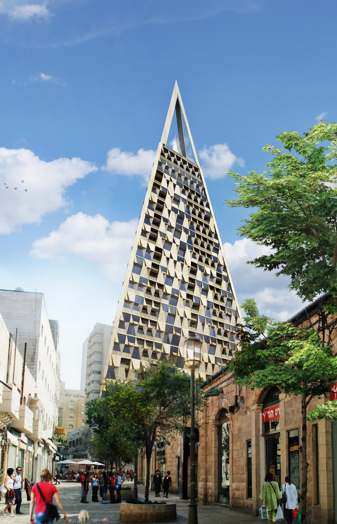 Libeskind’s Jerusalem pyramid gets go-ahead