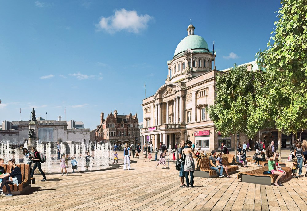 Hull showcases £25m 'City of Culture' facelift