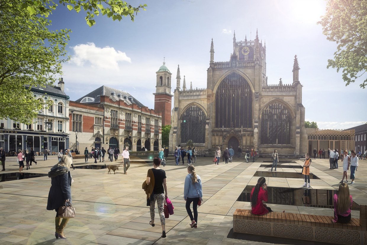 Hull showcases £25m 'City of Culture' facelift