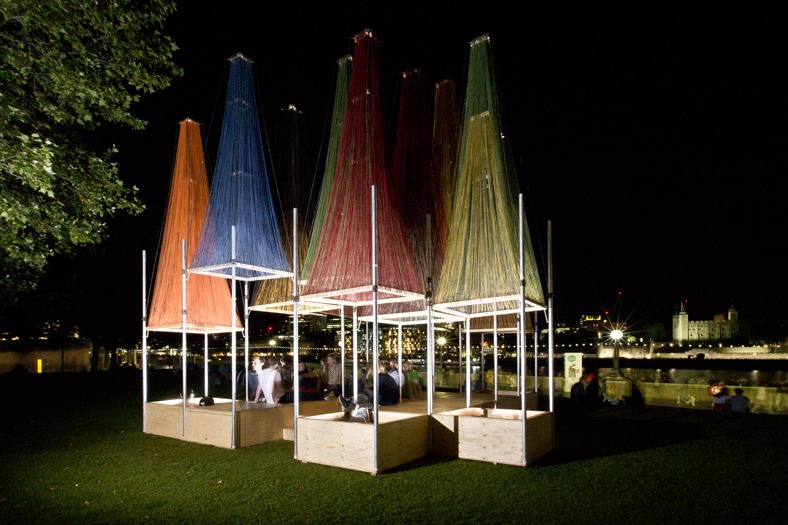 Jan Kattein completes ‘hypnotic’ pavilion