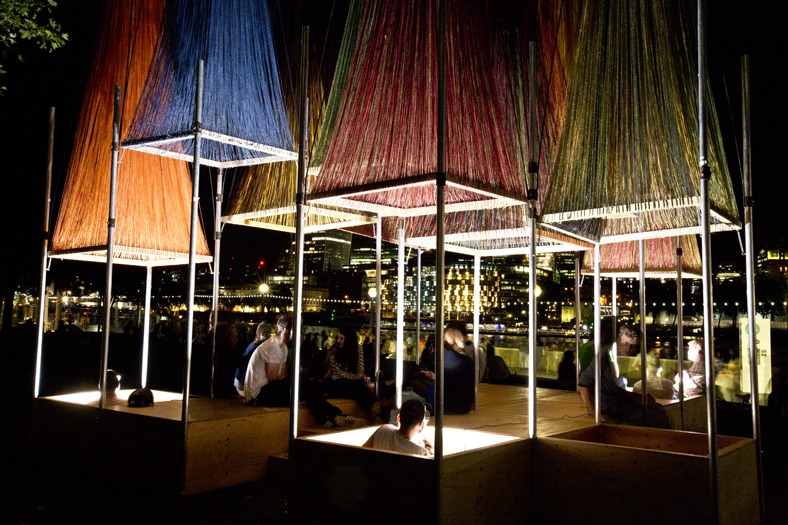 Jan Kattein completes ‘hypnotic’ pavilion