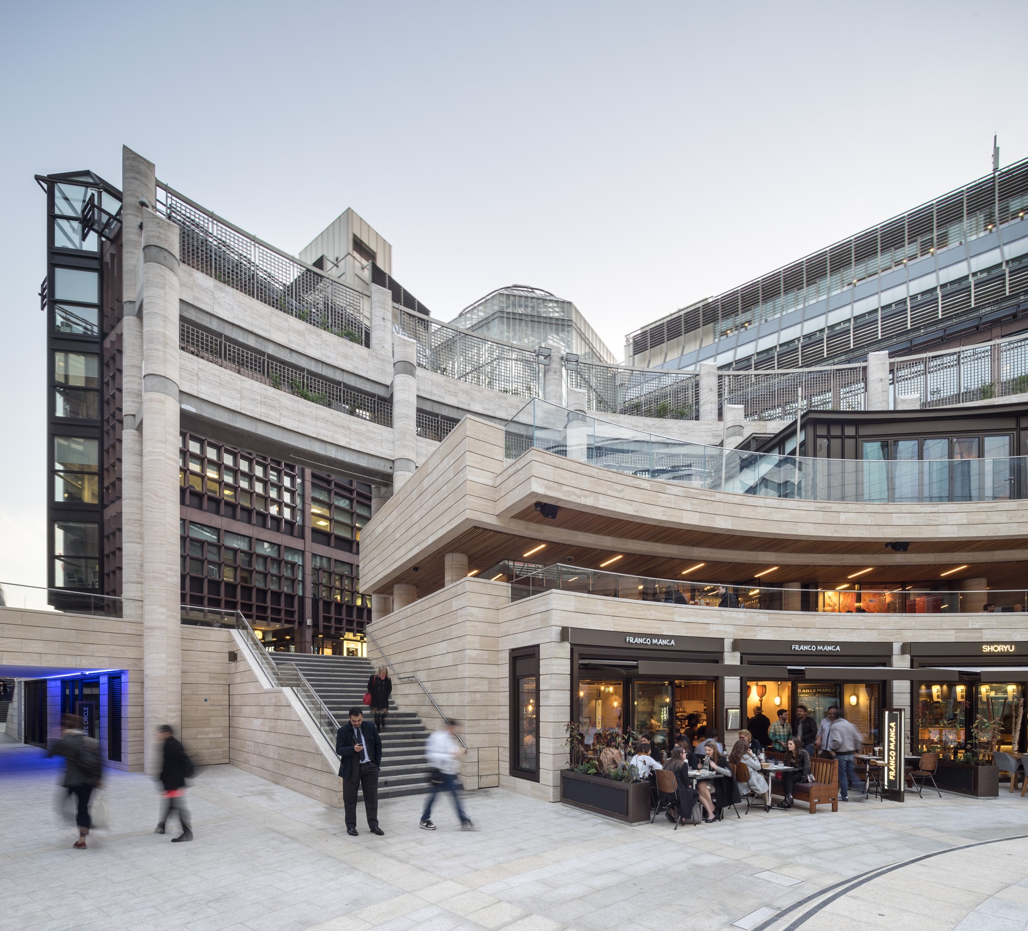 Arup Associates transforms Broadgate Circle
