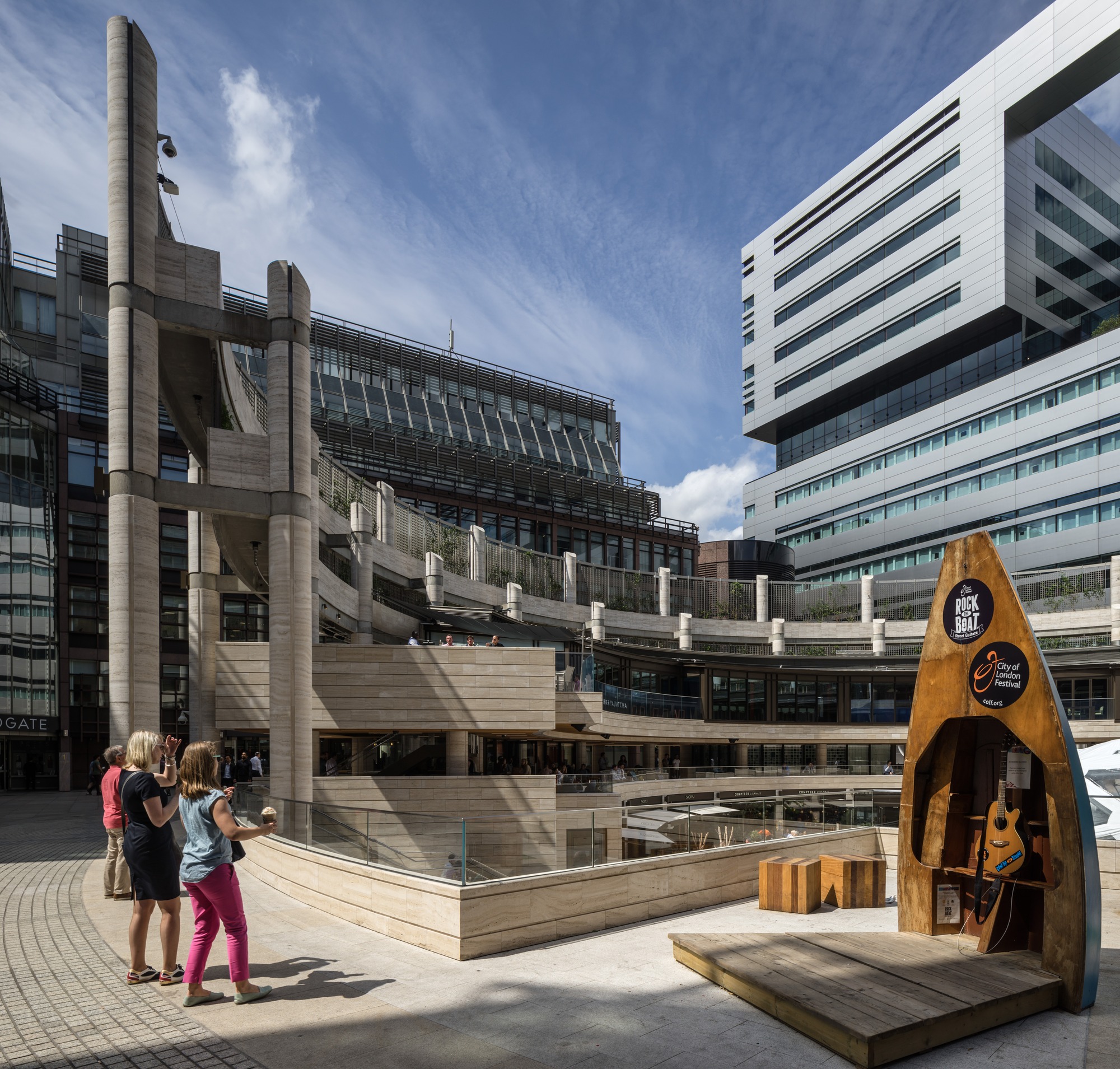 Arup Associates transforms Broadgate Circle