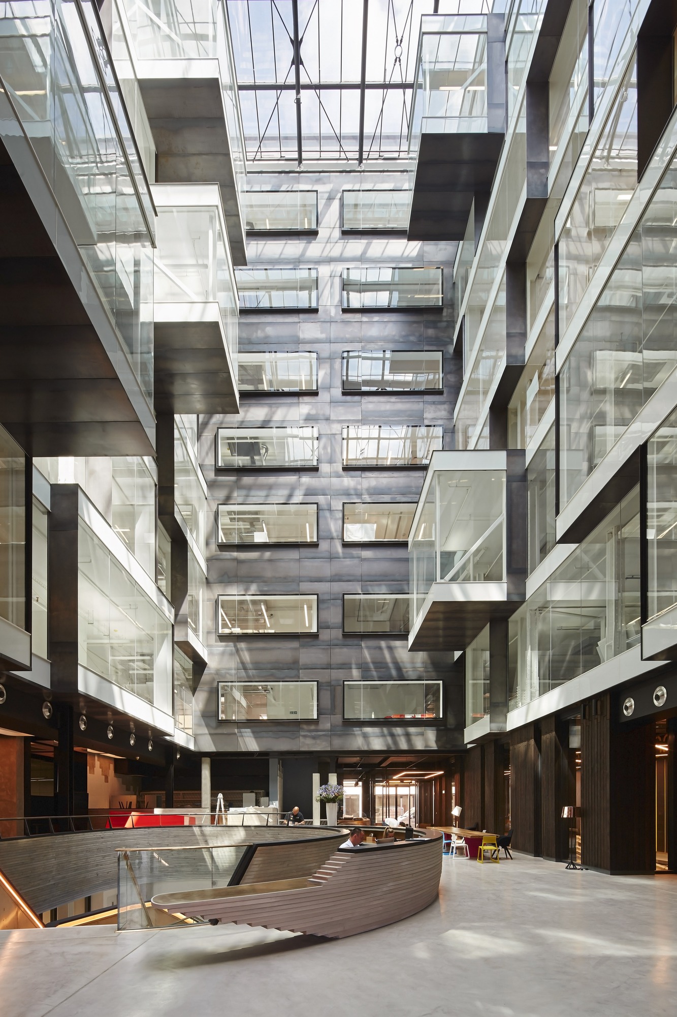 Studio RHE’s Alphabeta office building completes