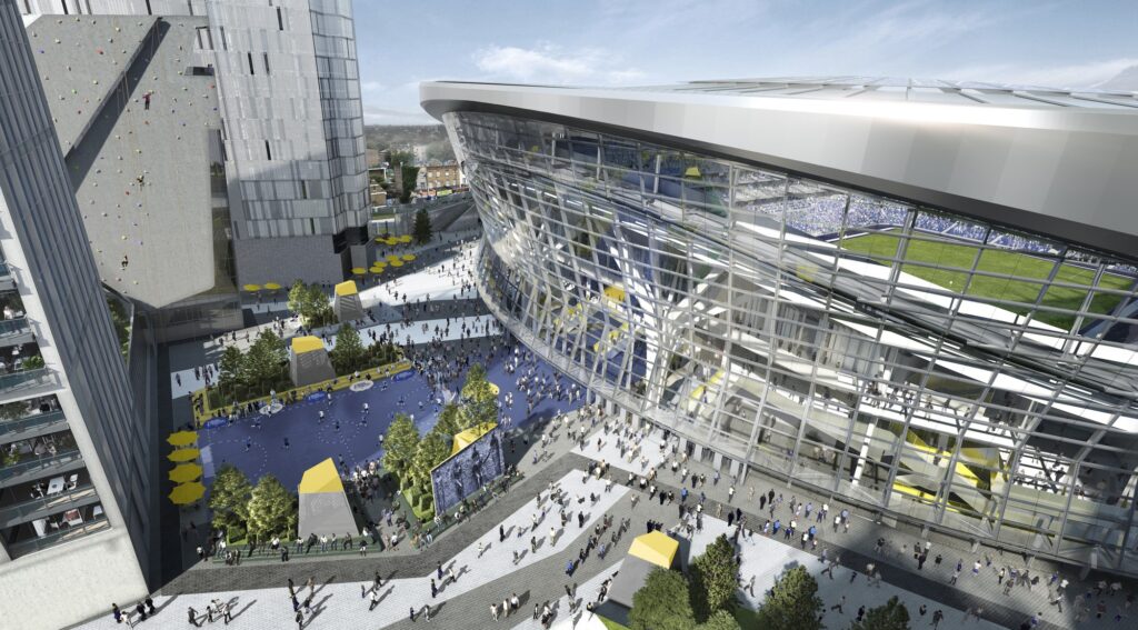 Populous submits plans for Spurs mega-stadium