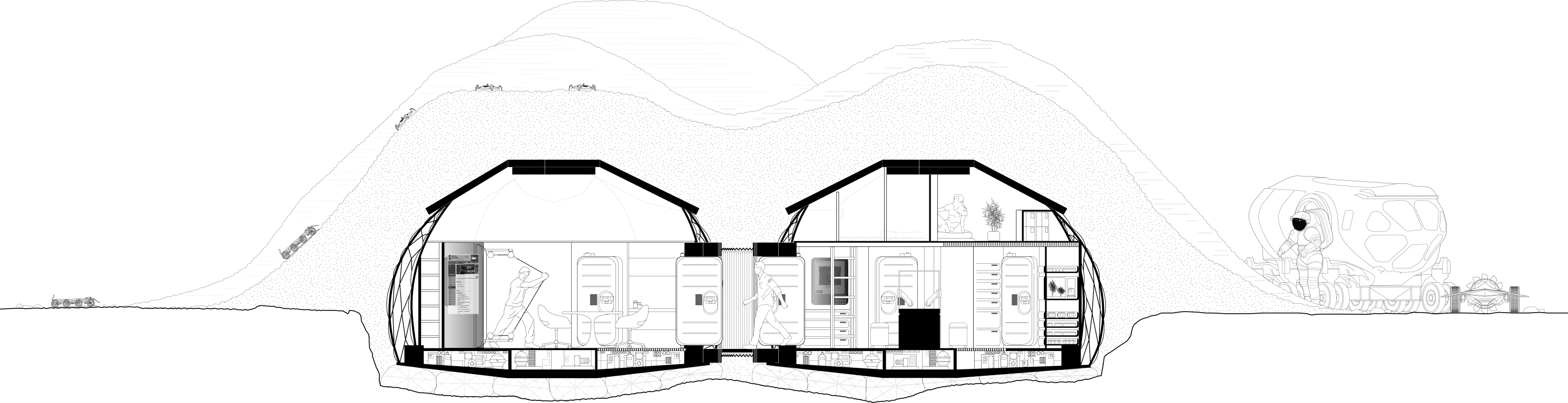 Second place for Foster in Mars base contest
