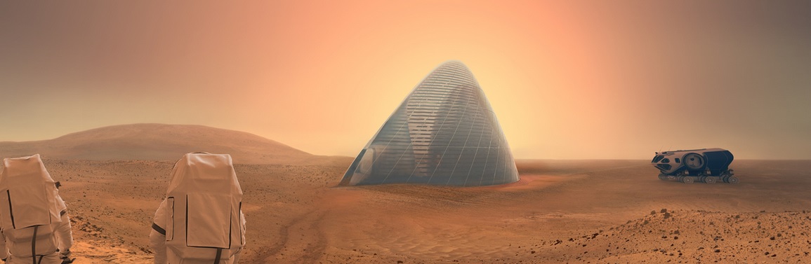 Second place for Foster in Mars base contest