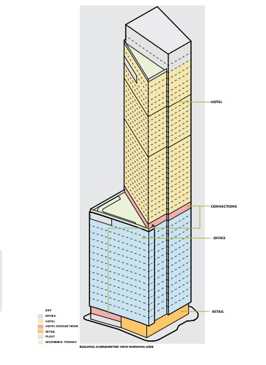 Green light for KPF's 45-storey tower next to Broadgate