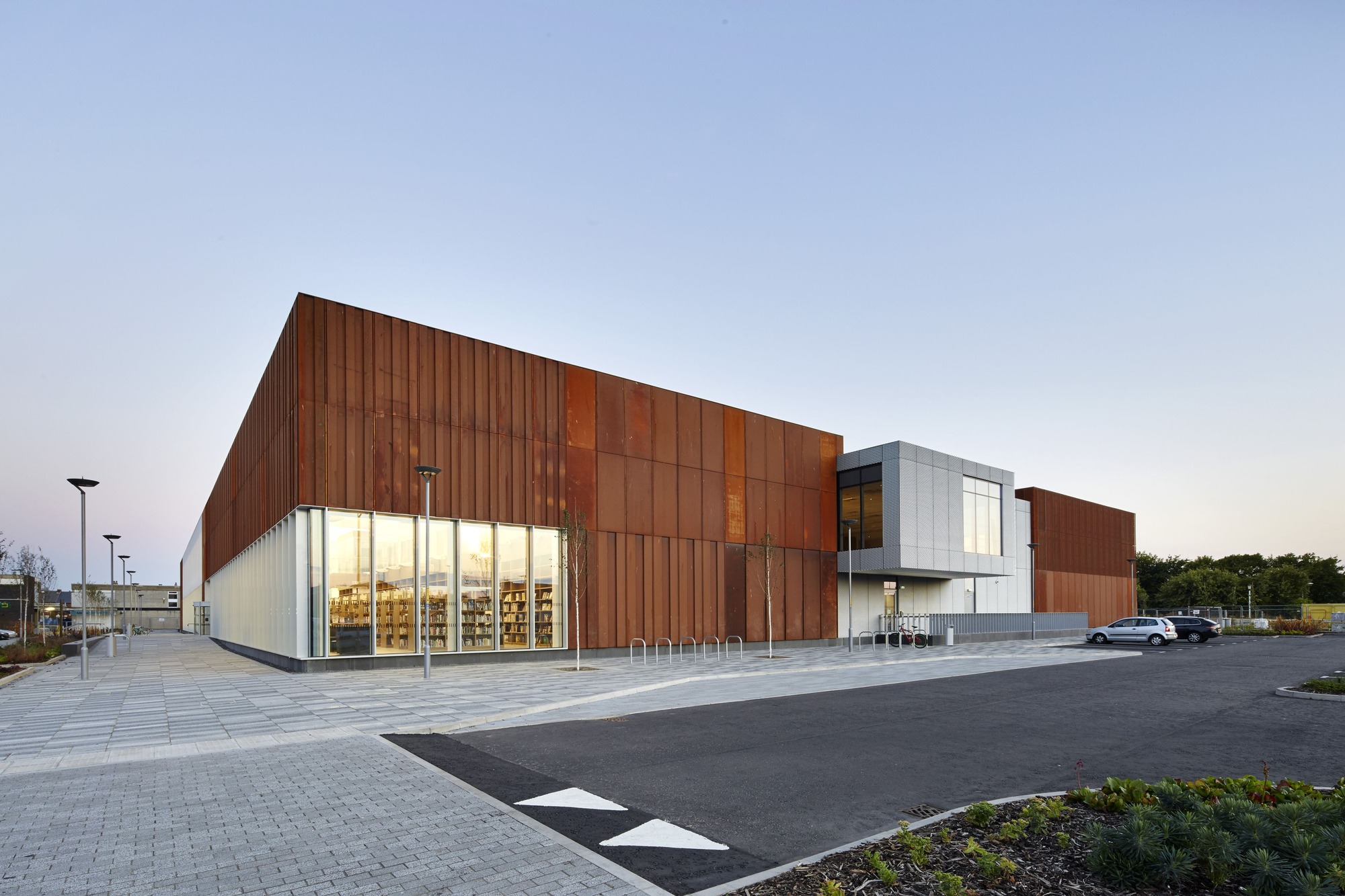 FaulknerBrowns completes £12.8m cor-ten sports centre