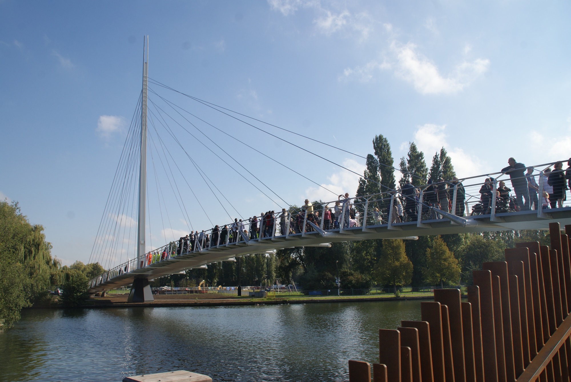 Reading's £5.9m Design Engine bridge opens to the public