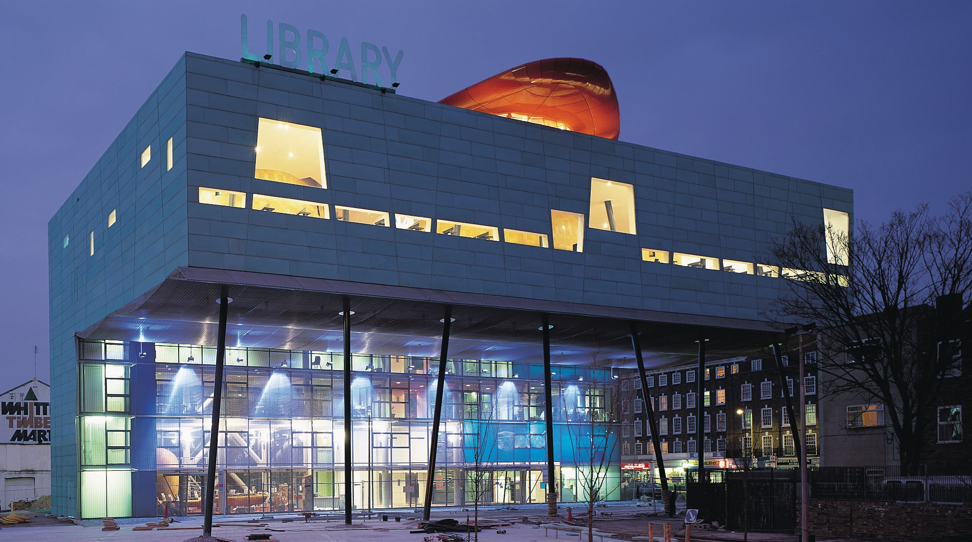 Alsop’s Peckham Library targeted to be first 21st-century listed building