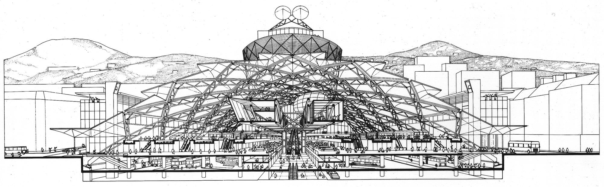 No house style: the drawings of Stirling and Wilford