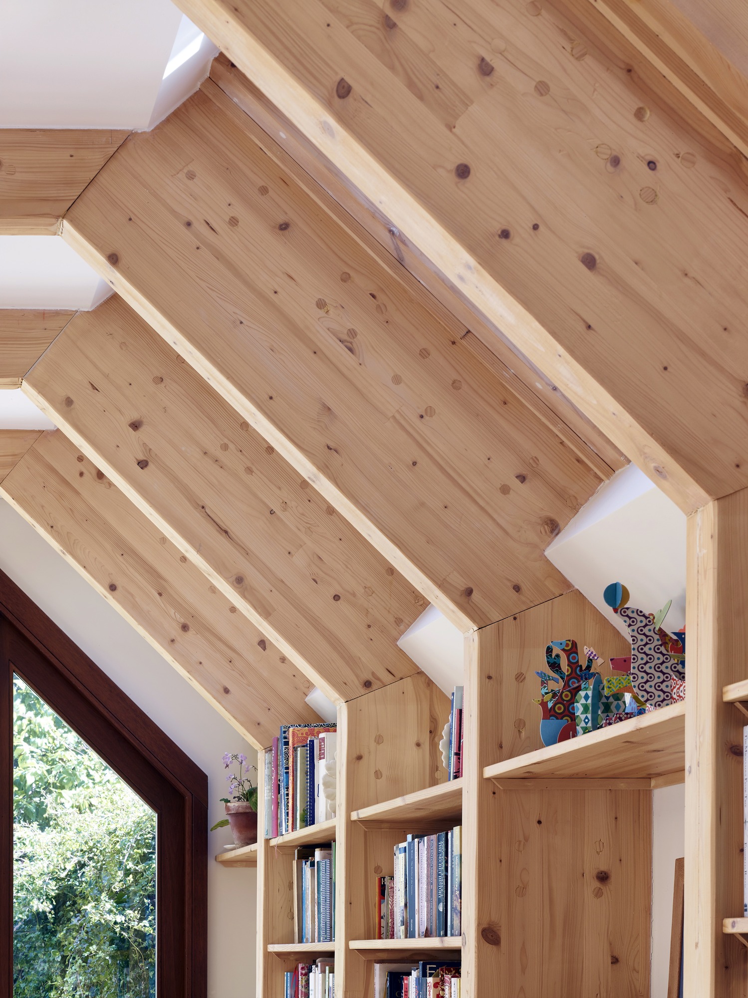 Tate Harmer unveils timber 'exoskeleton' extension