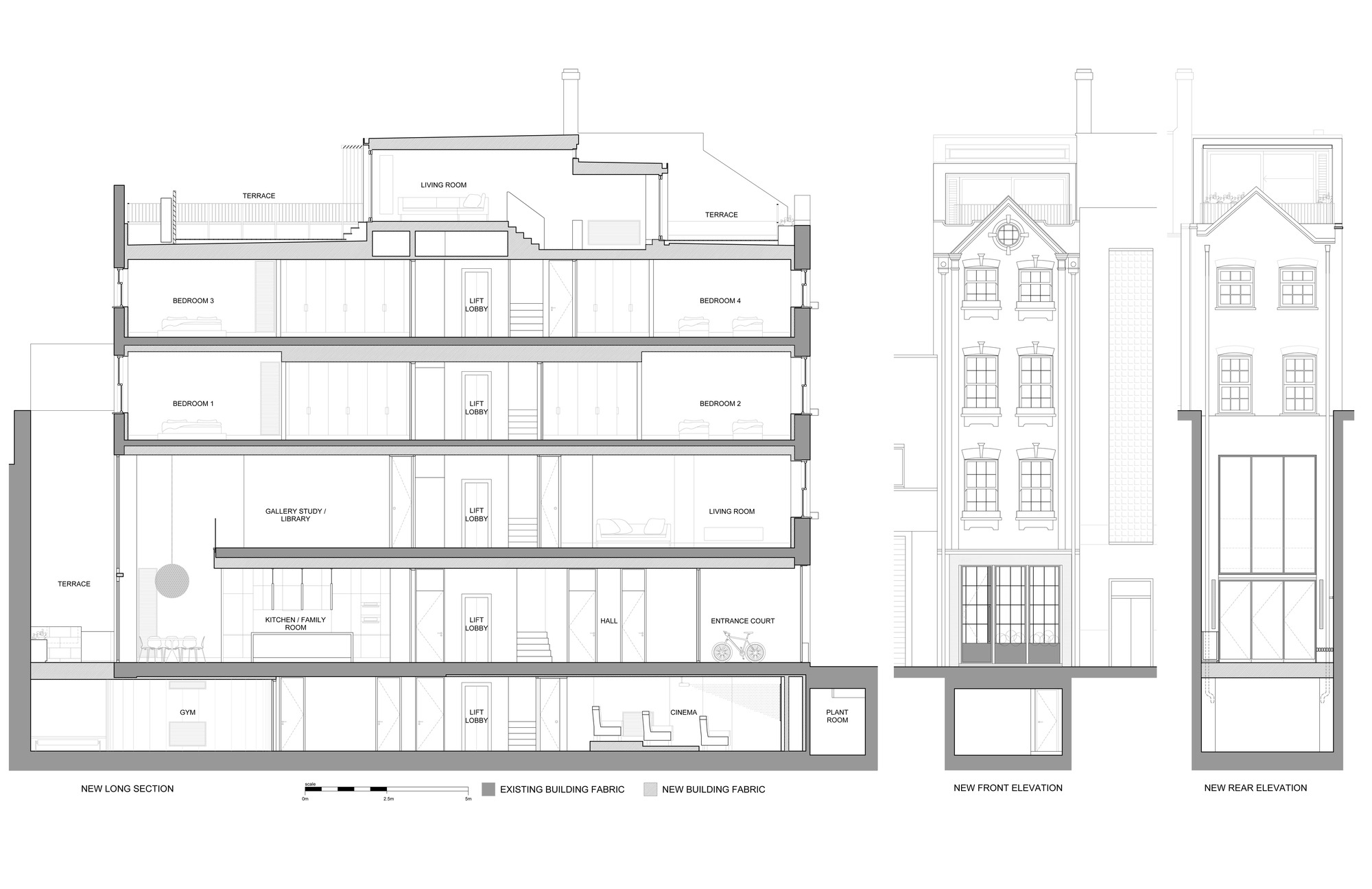 Form Studio converts 3.5m wide office into home