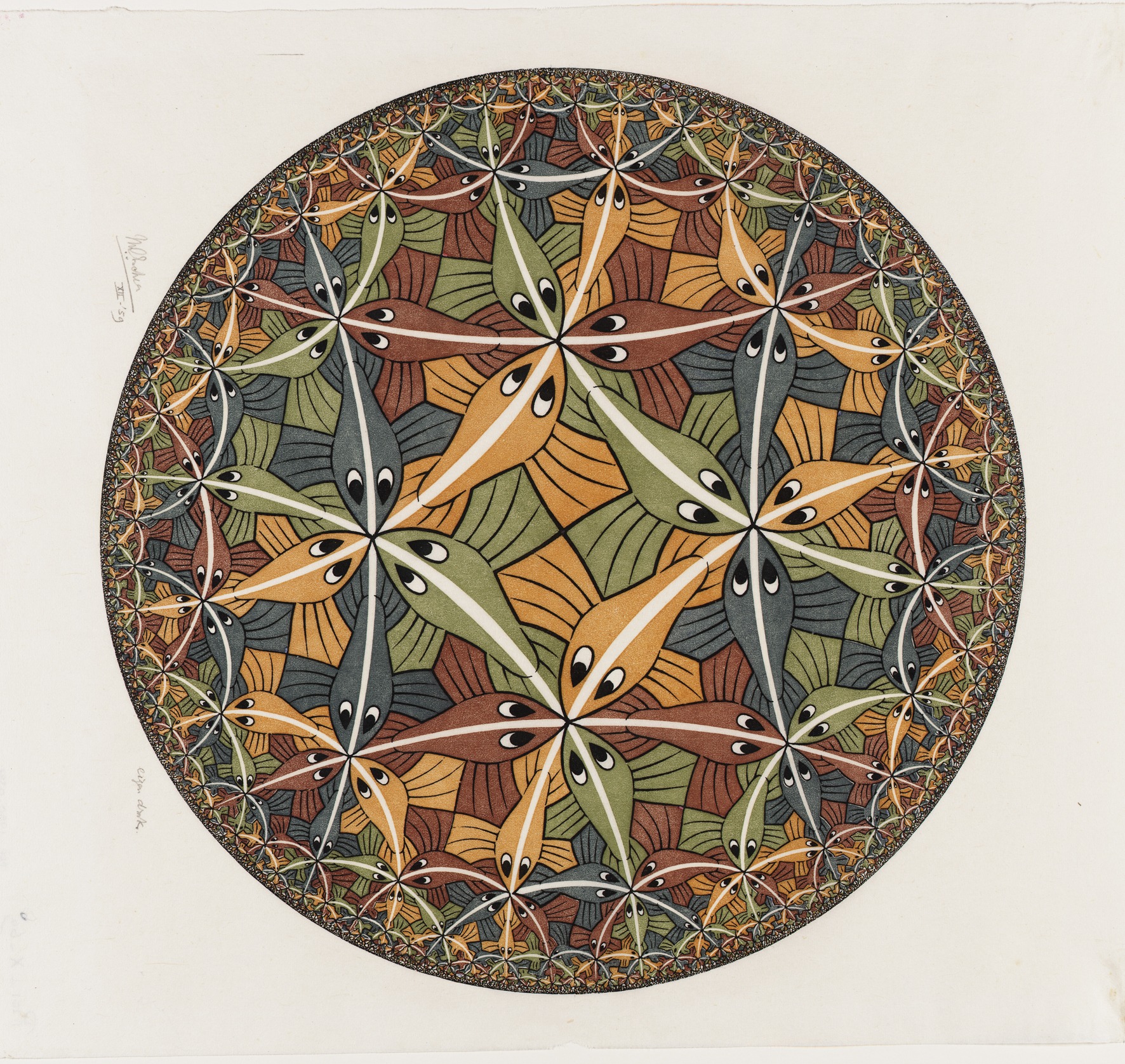 The metamorphoses of MC Escher