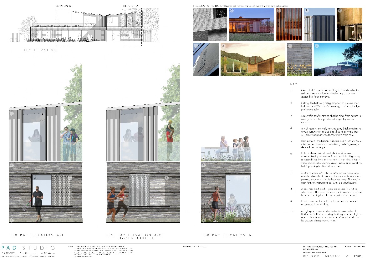 Pad Studio reveals designs for £850k tennis pavilion