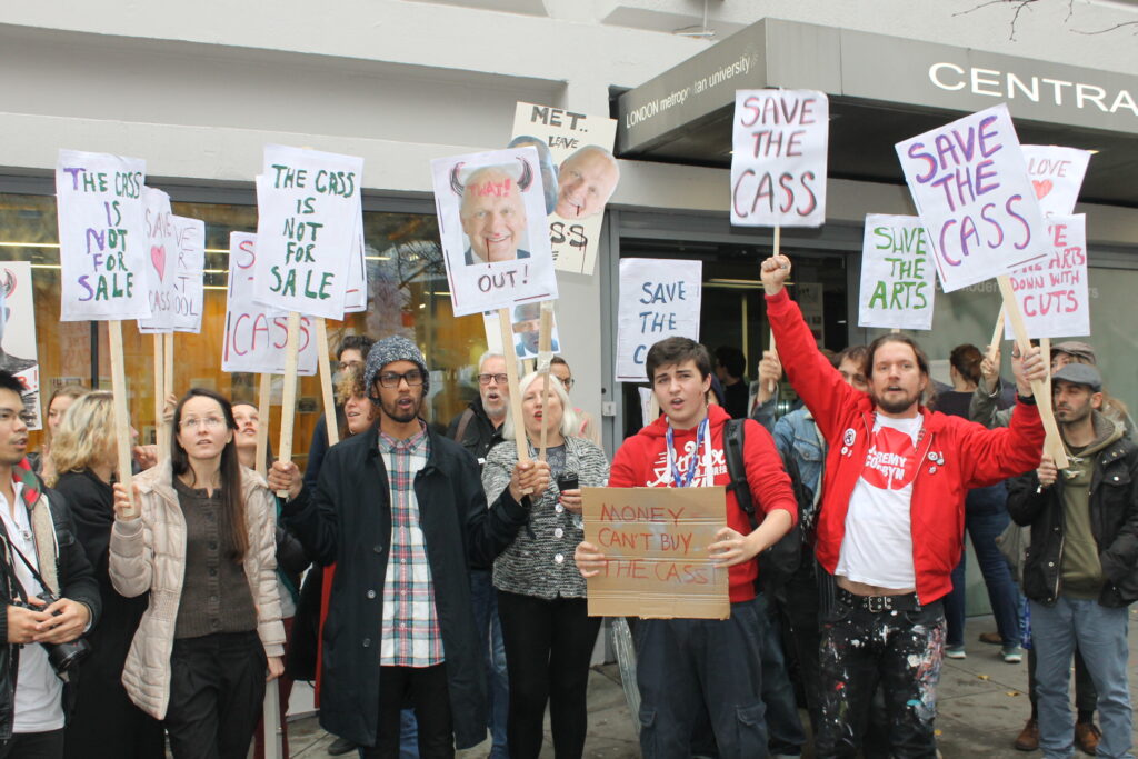Hundreds turn out to protest against Cass move