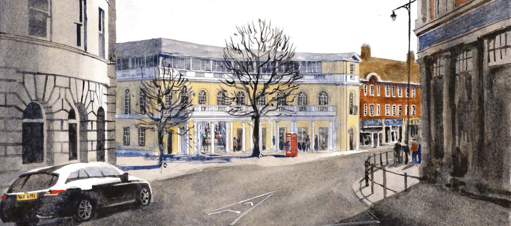 Francis Terry unveils revised Twickenham riverside plans