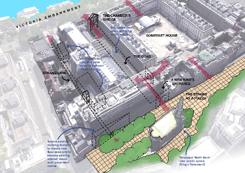 SAVE reveals alternative plan for controversial KCL site on Strand