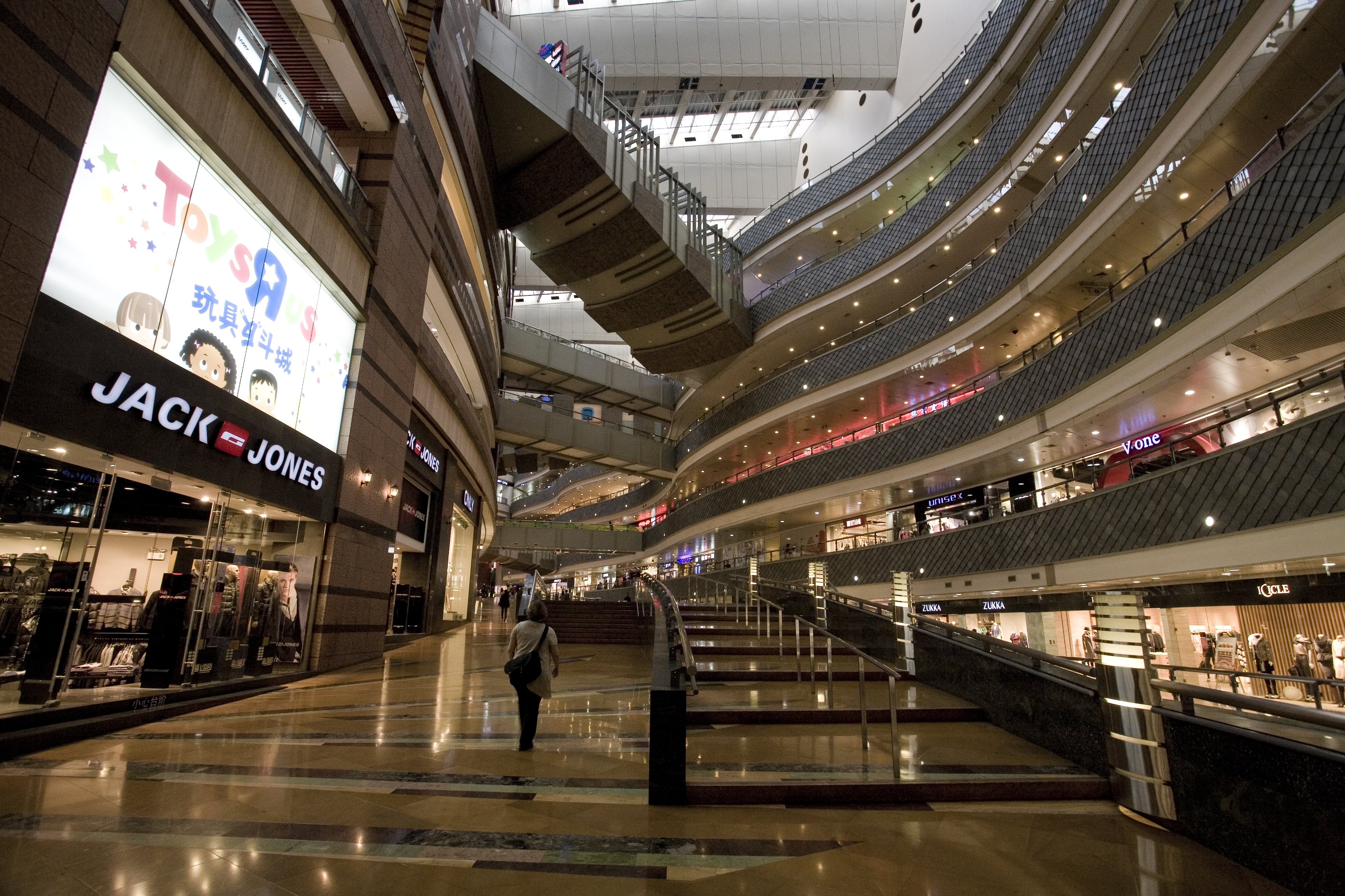 We have never found a good solution for shopping malls