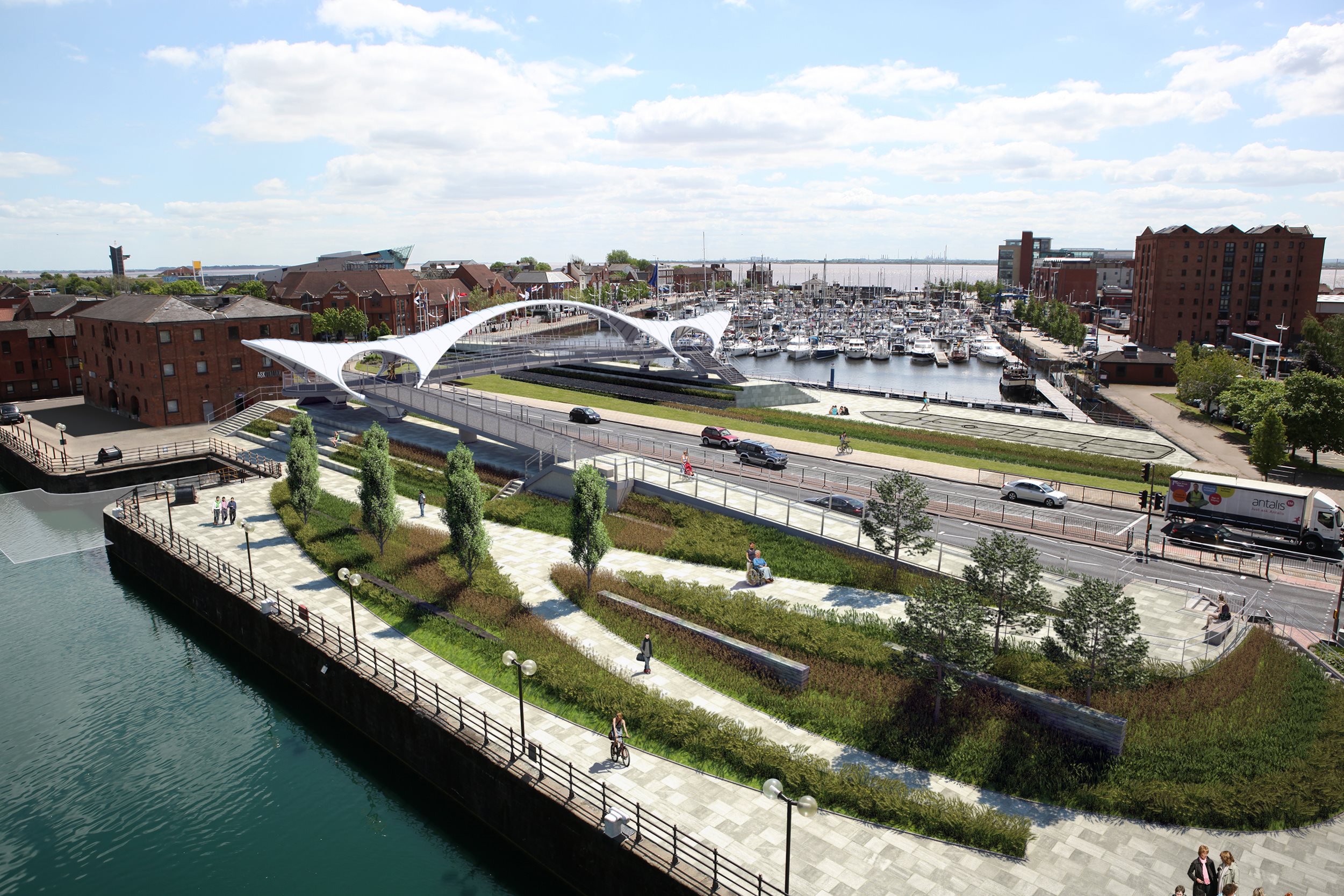 McDowell + Benedetti gets go-ahead for £11.5m Hull Bridge