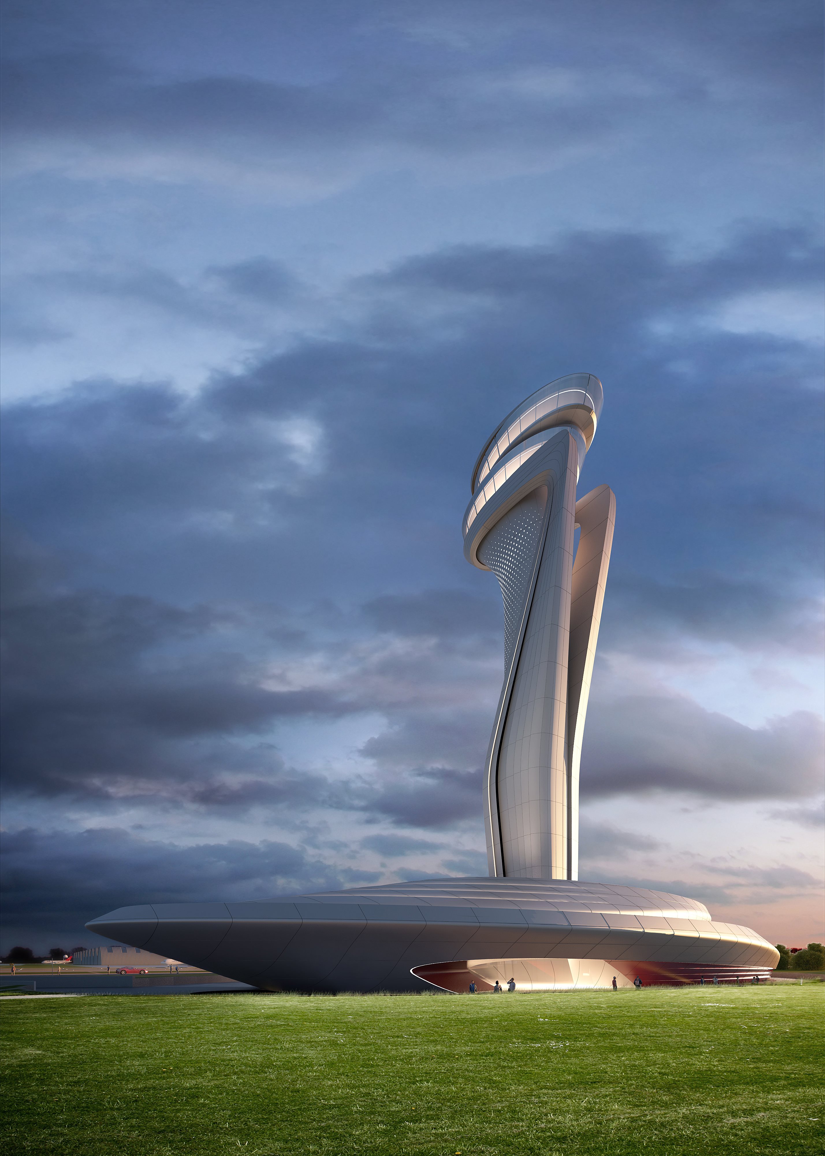 Zaha and Grimshaw compete for new Istanbul airport tower