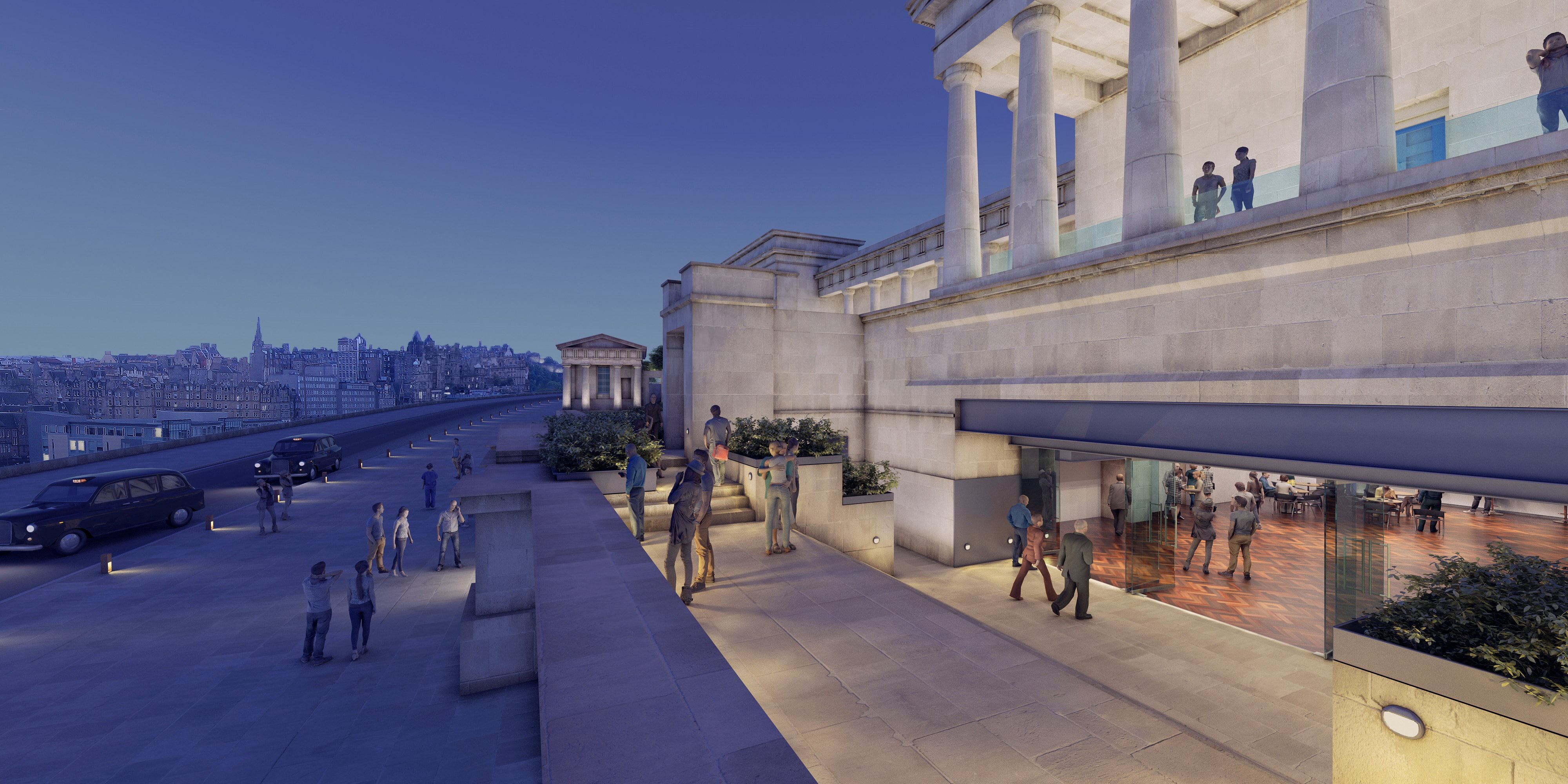 Richard Murphy unveils rival plans for Calton Hill
