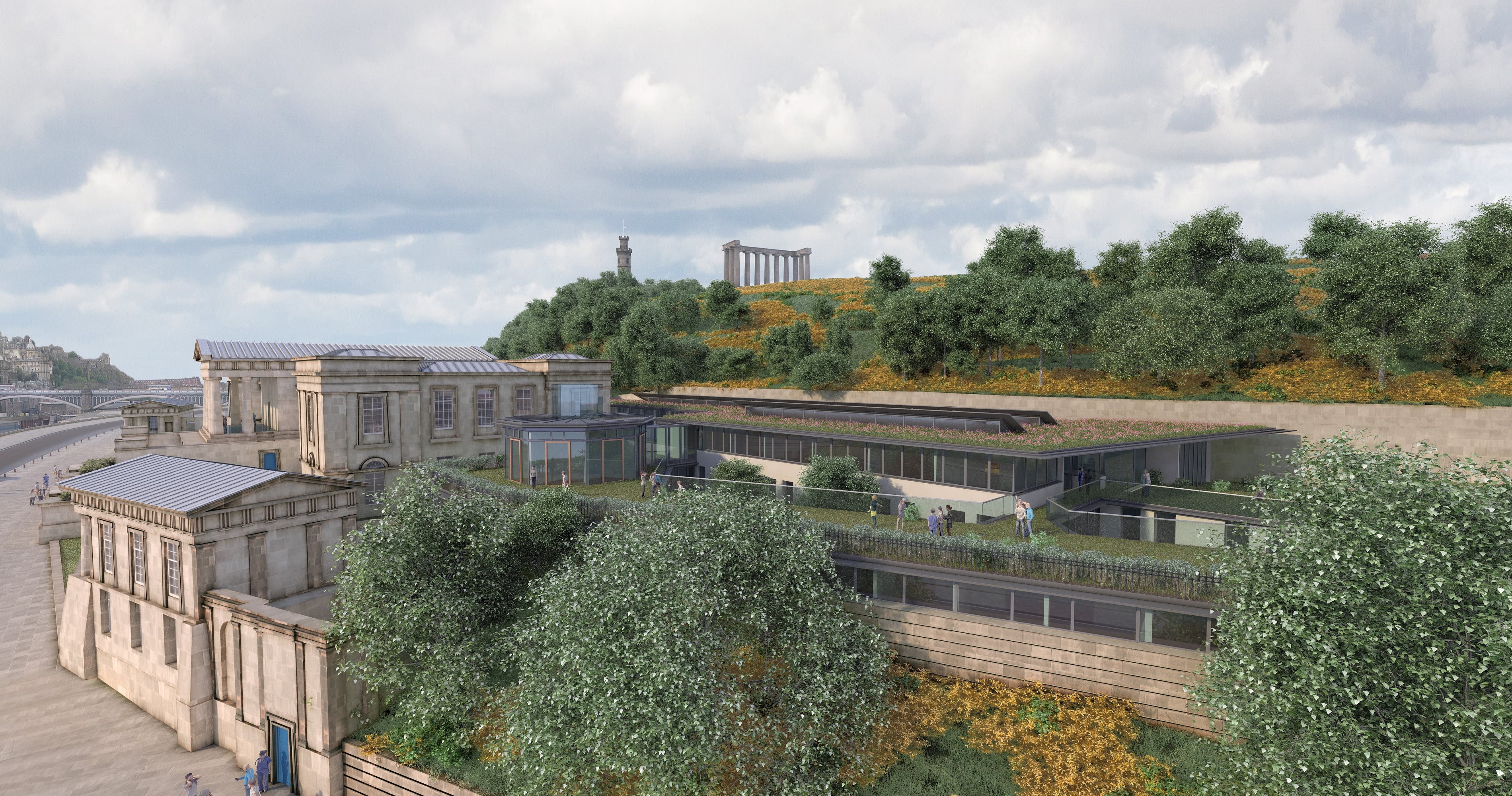 Richard Murphy unveils rival plans for Calton Hill