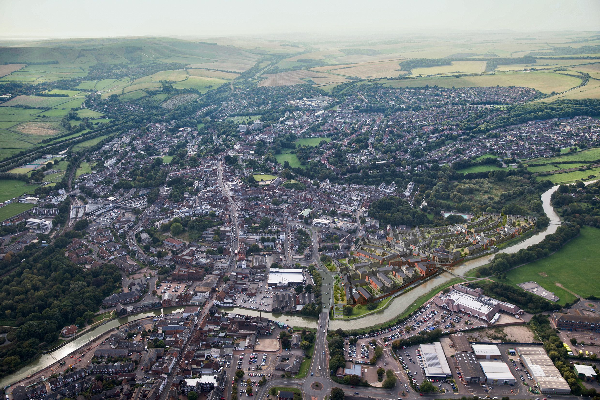 Green light for RHP's Lewes masterplan
